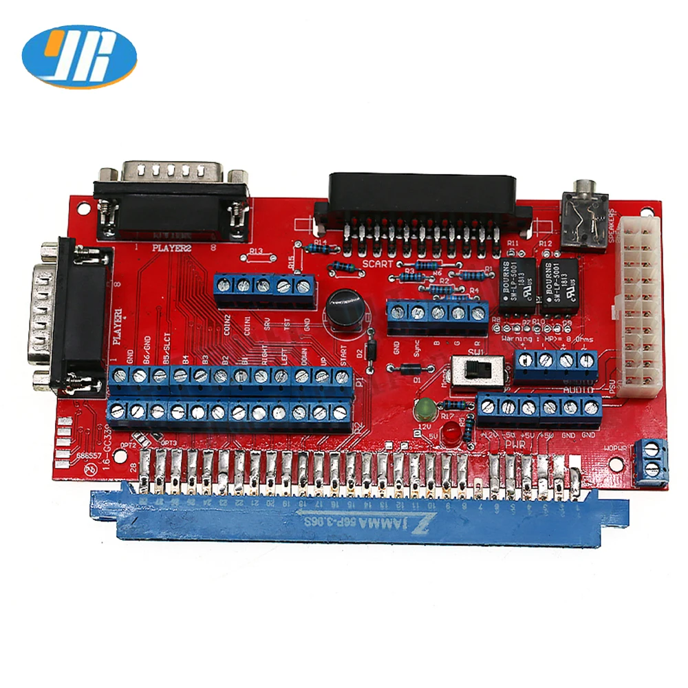Placa base SNK JAMMA de 28 pines a DB 15PIN, Joypad, videojuego Arcade, Joystick, convertidor ...