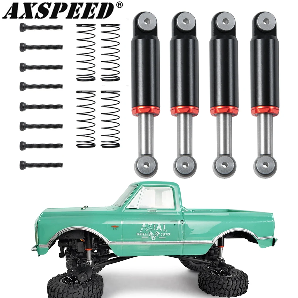 Shock Absorber Rc Crawler | Axial Scx24 Upgrade Parts | Rc Car Shocks Crawler - 4pcs - Aliexpress