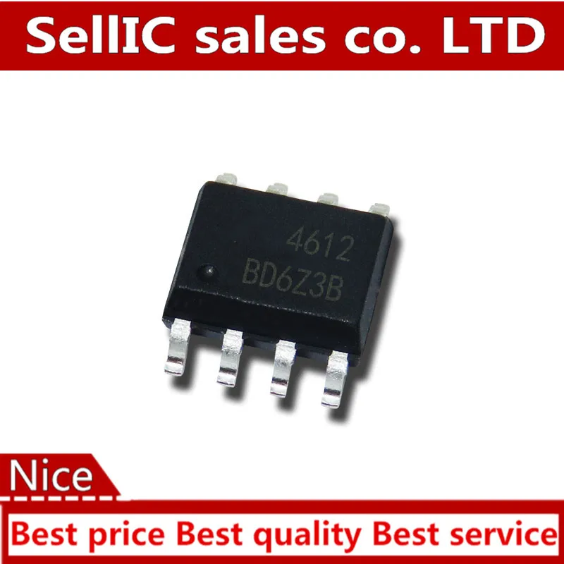 AO4612 4612 efecto de campo tubo parche MOS tubo SOP 8|Accesorios y piezas de reemplazo ...