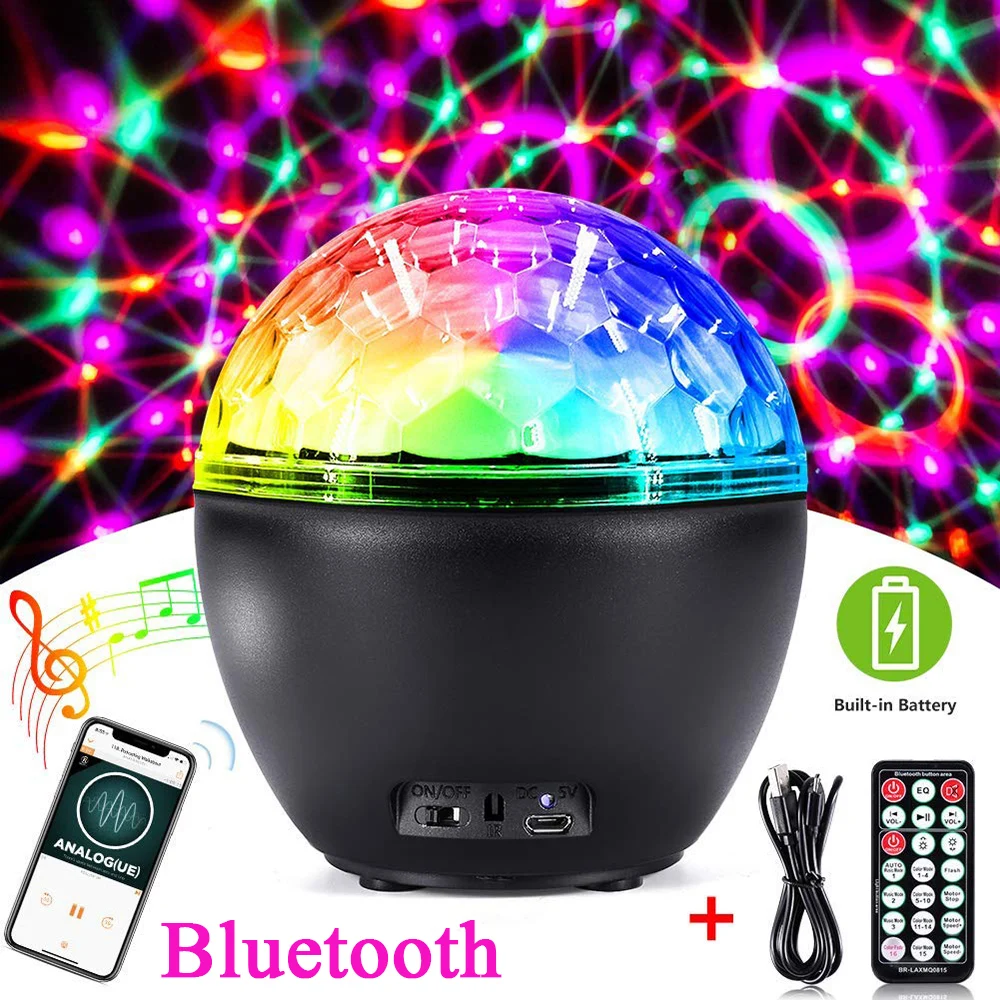 Party Supplies Sound Sensitive Bluetooth Led Sphere Disco Ball Colorful ...