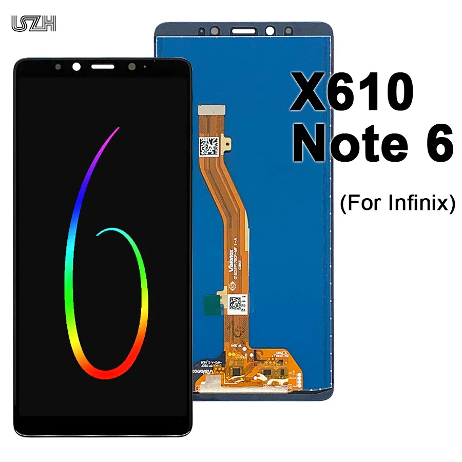Tested-LCD-For-Infinix-Note-6-X610-Display-Touch-Screen-For-Infinix ...