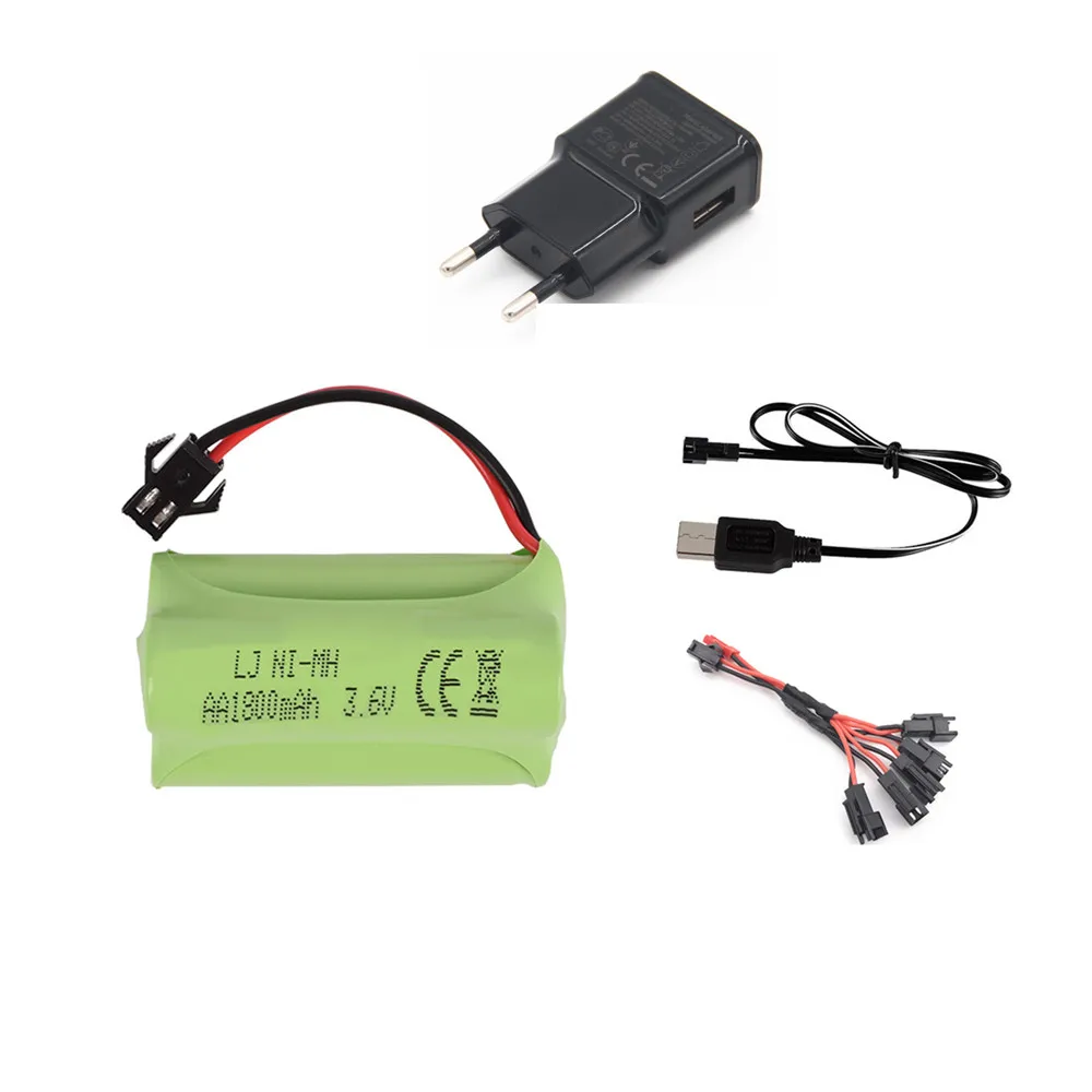 3-6v-1800mah-NiMH-pil-USB-arj-aleti-Rc-oyuncak-araba-tank-tren-tekne ...