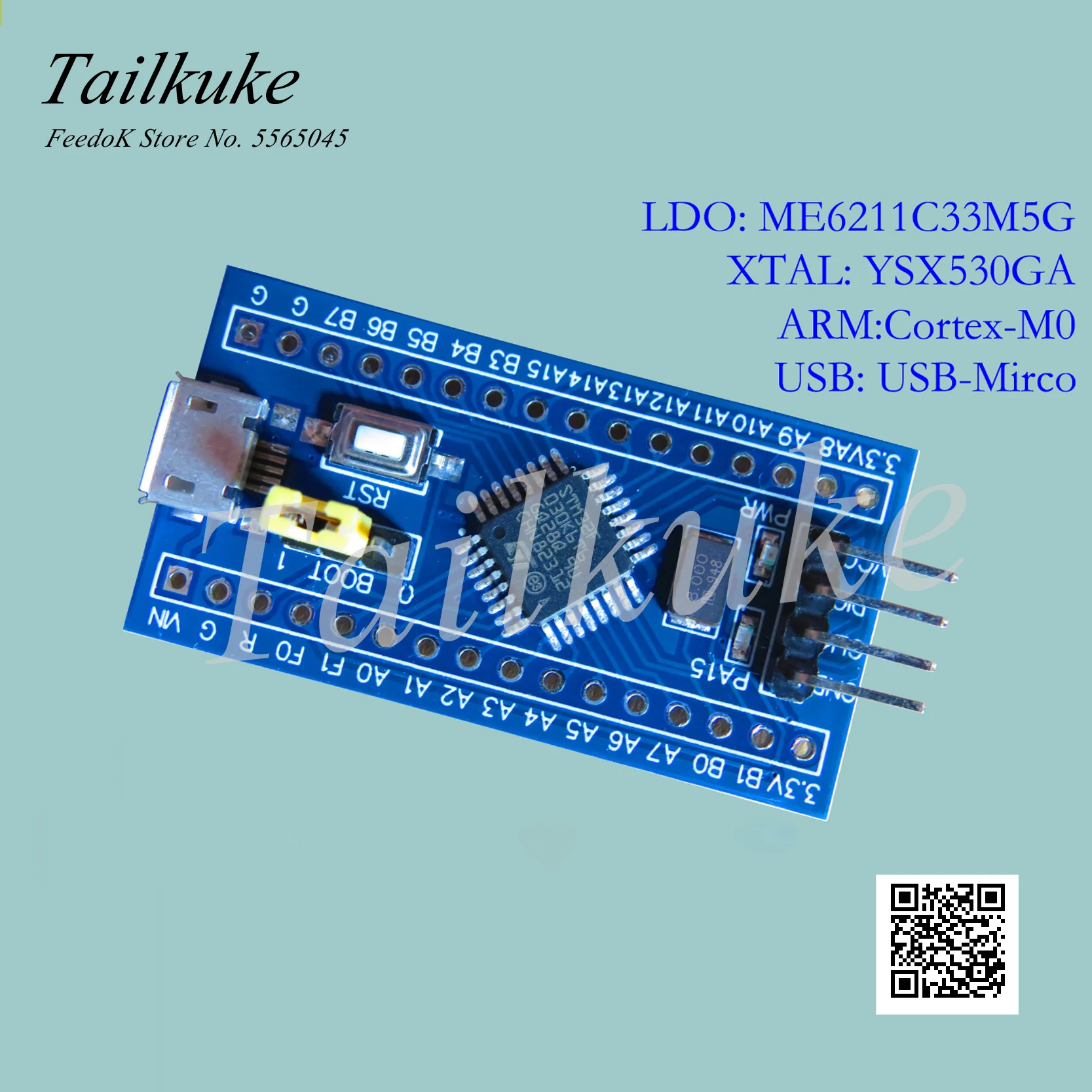 Stm32f030-Minimum-System-Stm32f030k6t6-Core-Board-Promotion-F0 ...