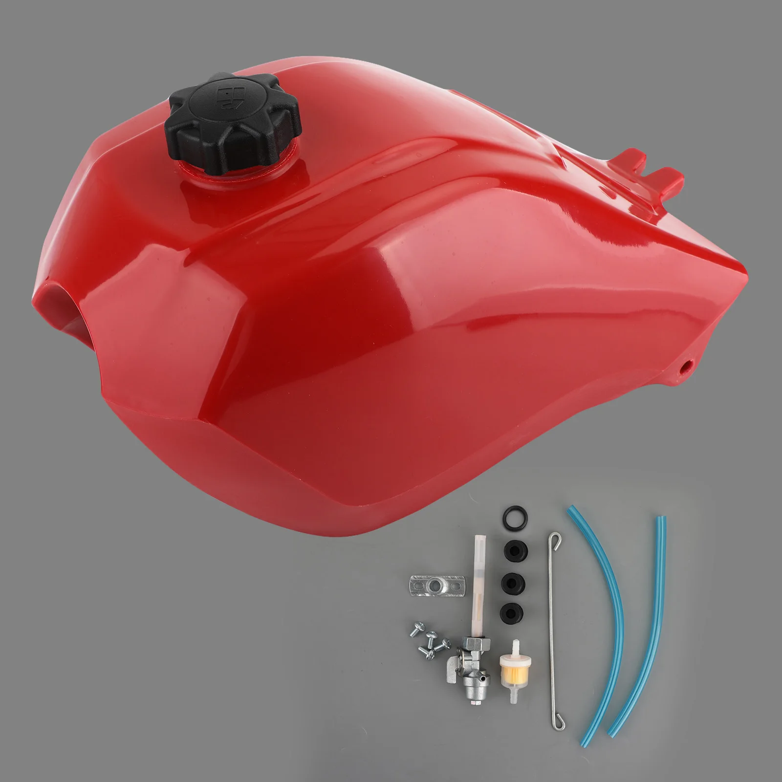 Areyourshop Plastic Fuel Tank W/gas Cap Fit For Honda Atc250es Atc ...