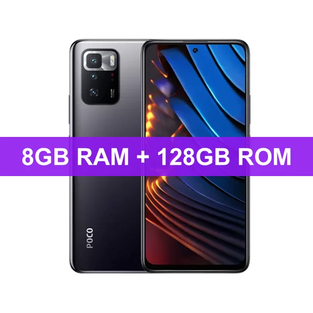 Global Version POCO X3 GT 5G Smartphone 128GB/256GB MTK Dimensity 1100 ...