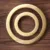 Solid Brass Circle Handles For Furniture Cabinet Pulls Drawer Cupboard ...