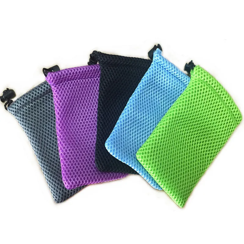 Nylon-Mesh-Drawstring-Storage-Pouch-Bag-9x13cm-Dust-proof-Protective ...