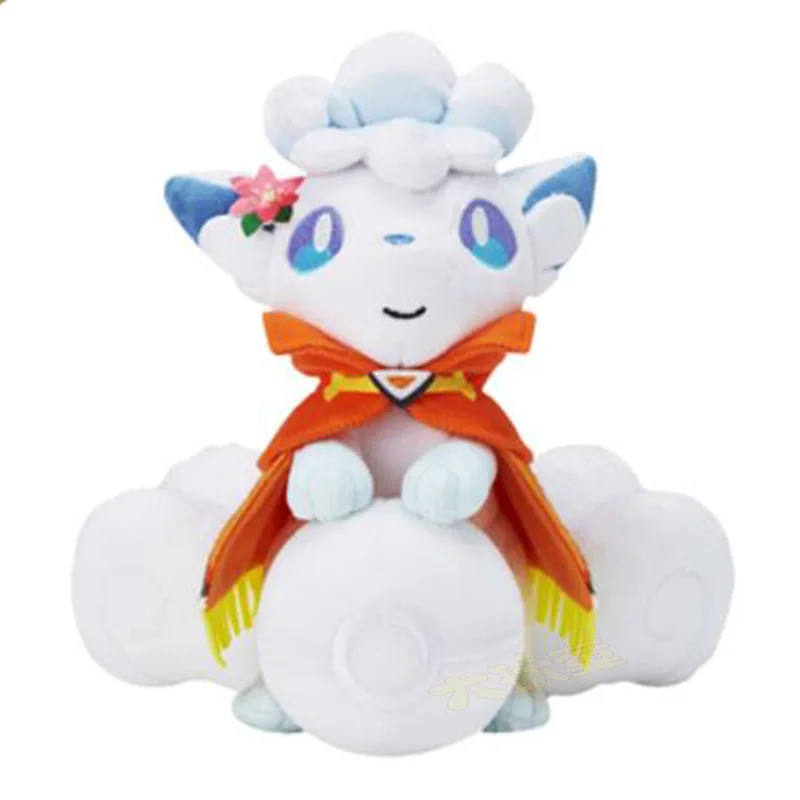 POKEMON Figure Vulpix Doll White Fox Stuffed Toy PP Cotton Soft 30cm ...
