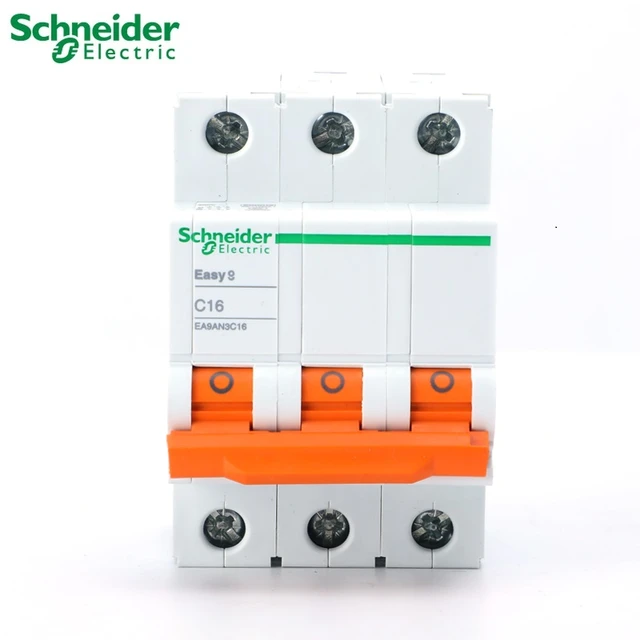 SCHNEIDER MCB Breaker, Domae, 3P, 40A, C Curve, 6000A, 51% OFF
