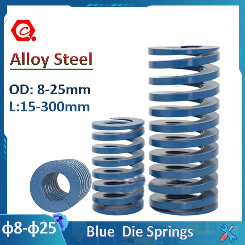 Blue-Light-Load-Compression-Die-Mold-Springs-OD-8-25mm-ID-4-12-5mm ...
