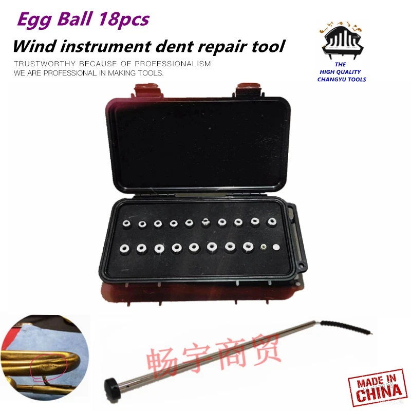 Wind-instrument-repair-tool-Trumpet-dent-repair-tool-Egg-Ball ...