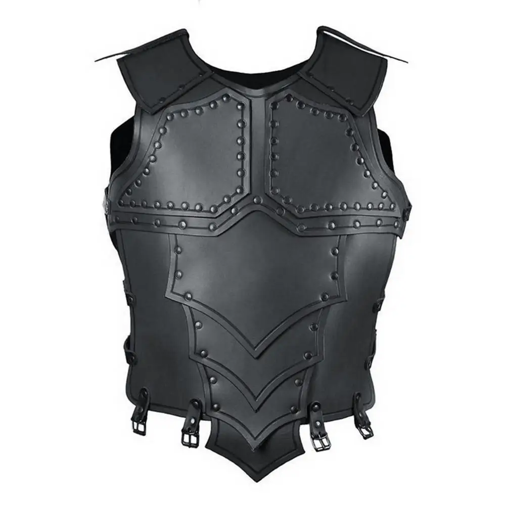 Leather-Chest-Armor-Retro-Style-Vest-Armor-For-Chest-And-Back ...