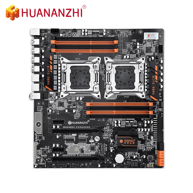 HUANANZHI placa base de doble CPU X79 8D, componente para Intel LGA ...