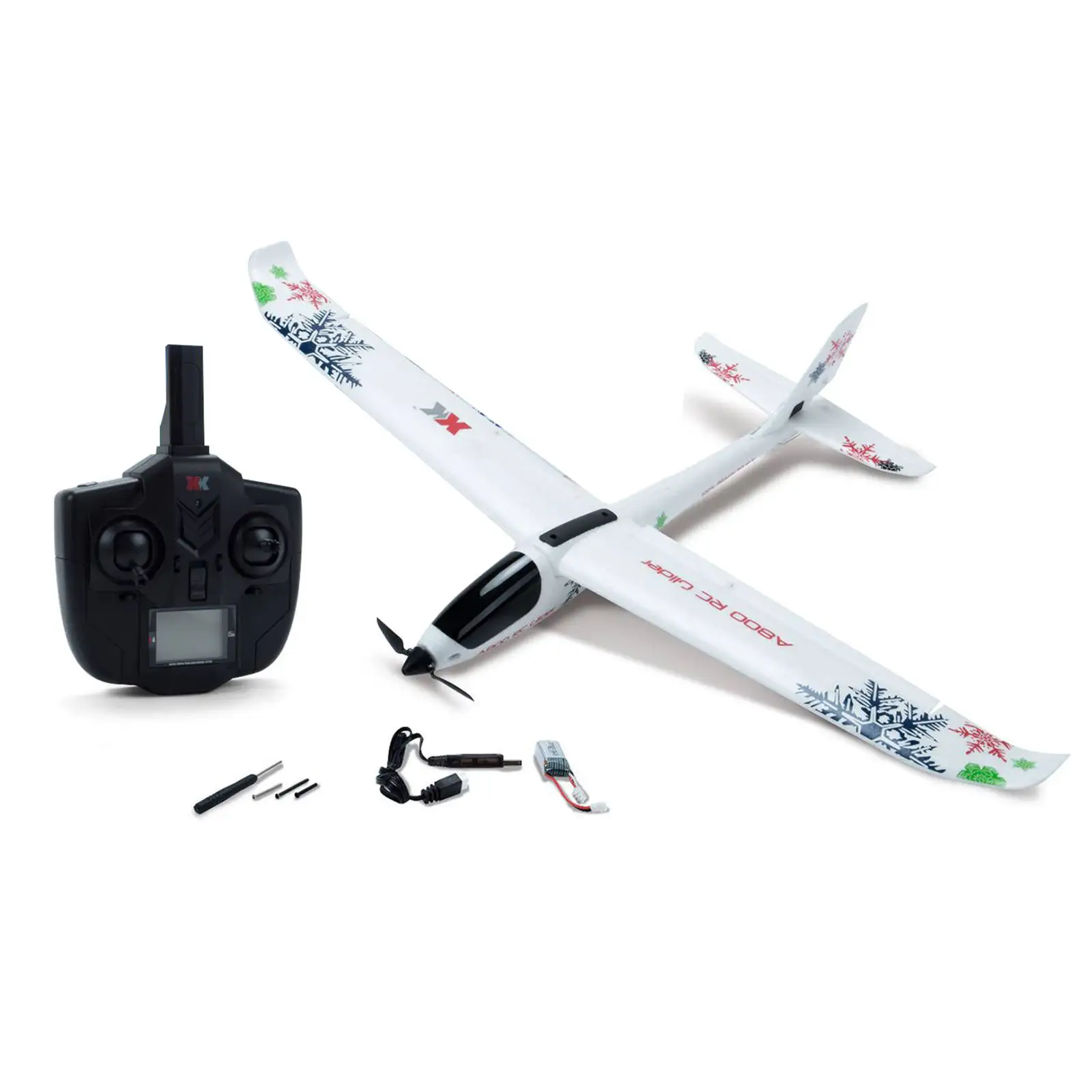 XK A800 5ch 3D/6G Control remoto Rc Radio avión planeador|Aviones con ...