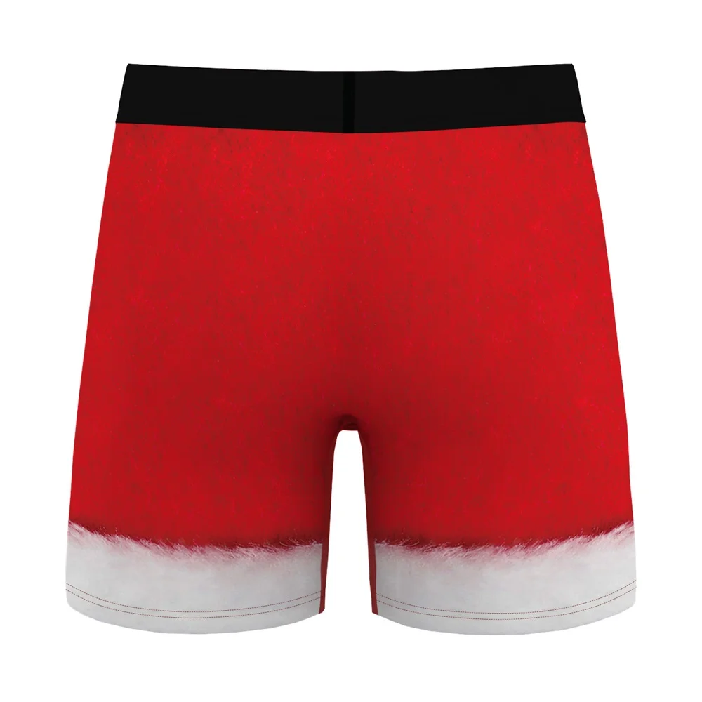 Boxer-shorty,Boxer drôle d'arbre de Noël pour hommes,père Noël,bonhomme ...