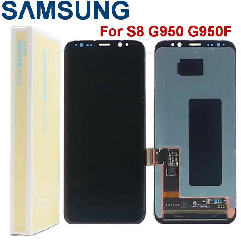Original Lcd Display For Samsung Galaxy S8 G950 G950f Sm-g950f/ds ...