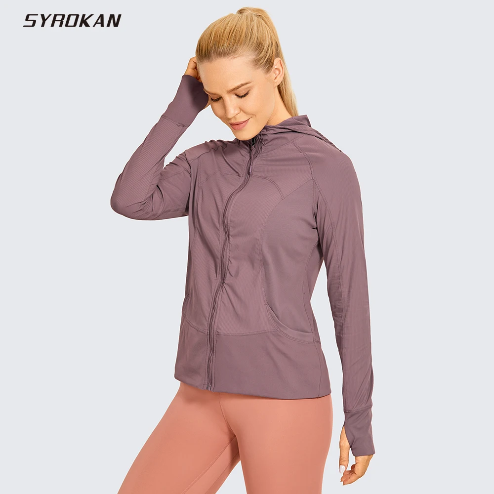 SYROKAN-Women-s-Lightweight-Breathable-Athletic-Jackets-Full-Zip ...