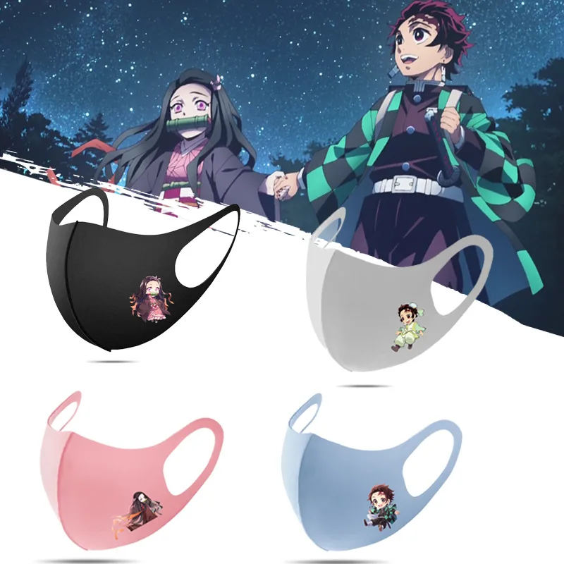 Cosplay-Demon-Slayer-Masks-Kimetsu-No-Yaiba-Anime-Mask-Thin-Ice-Silk ...