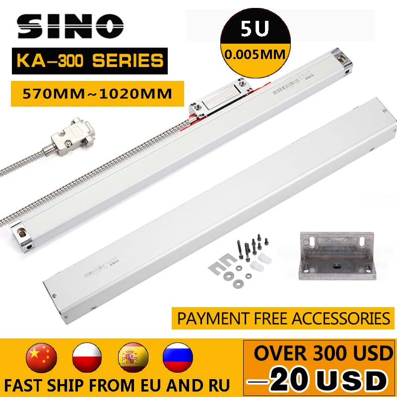 Optical Grating Ruler | Dro Lathe Sino | Linear Scales | Dro Linear ...