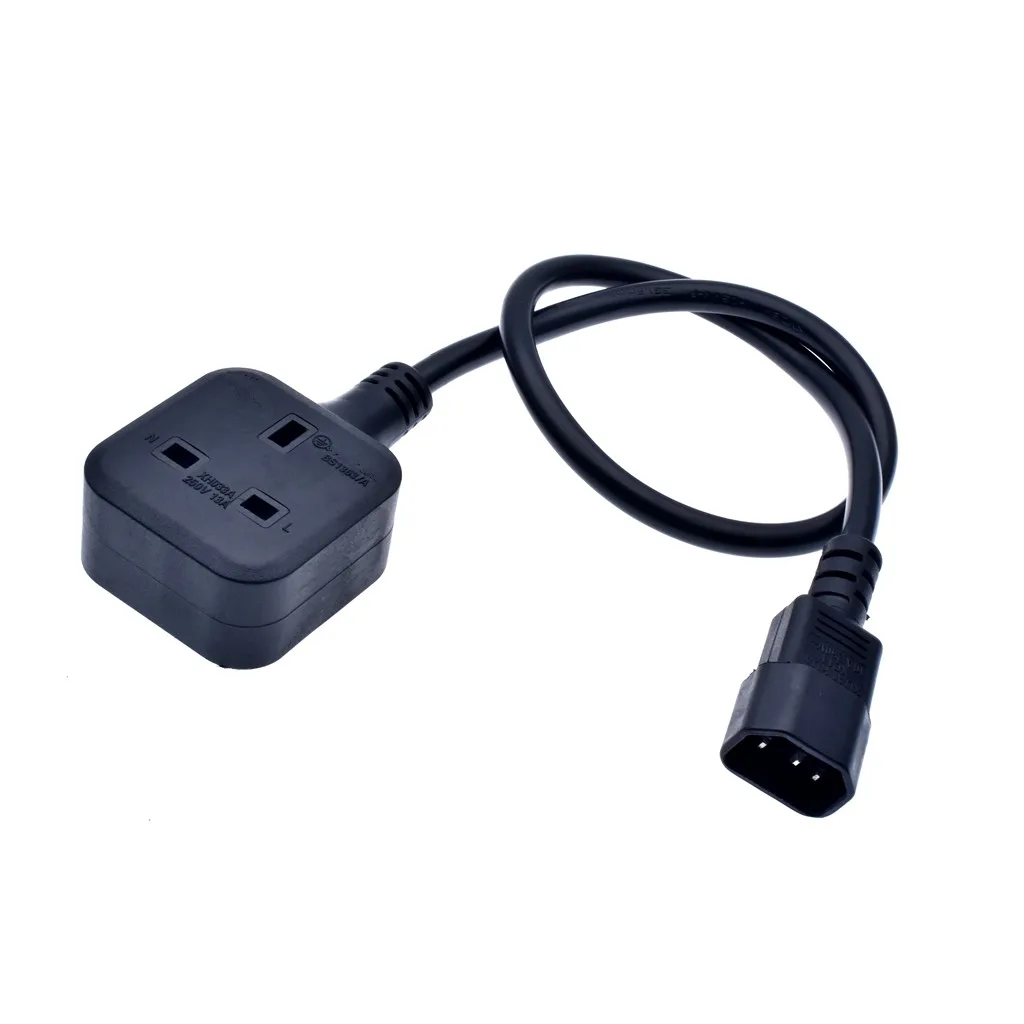 0-3m-06m-UK-Power-Adaptor-Cord-IEC-C14-Male-Plug-to-UK-3Pin-Female ...