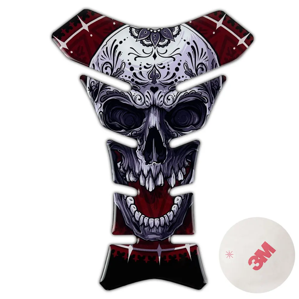 3D-Motorcycle-Accessories-3M-Skull-Sticker-Decal-Fuel-Tank-Pad ...
