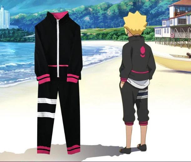 Anime Boruto Next Generations Cosplay Costume Uzumaki Boruto Cosplay ...