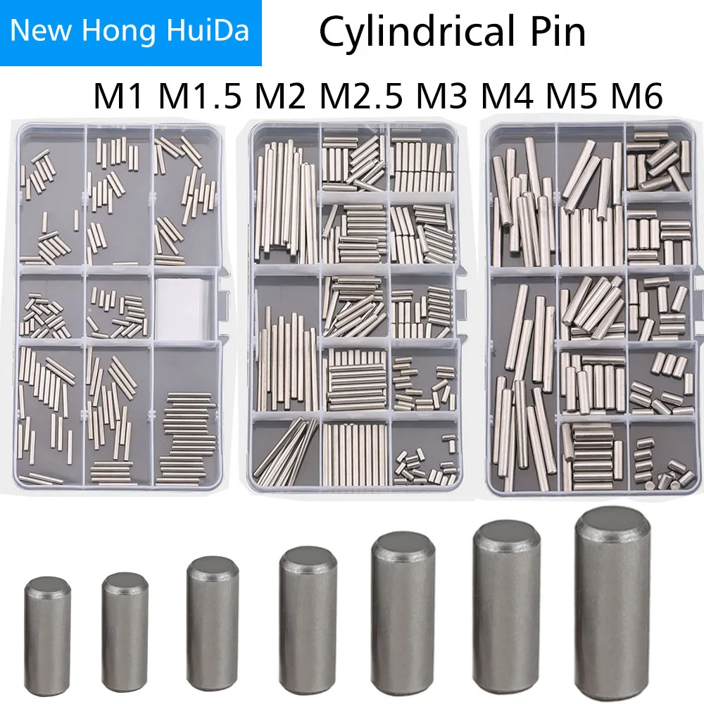 Large Dowel Rod|304 Stainless Steel Dowel Pins Assortment Kit M1-m6 For ...