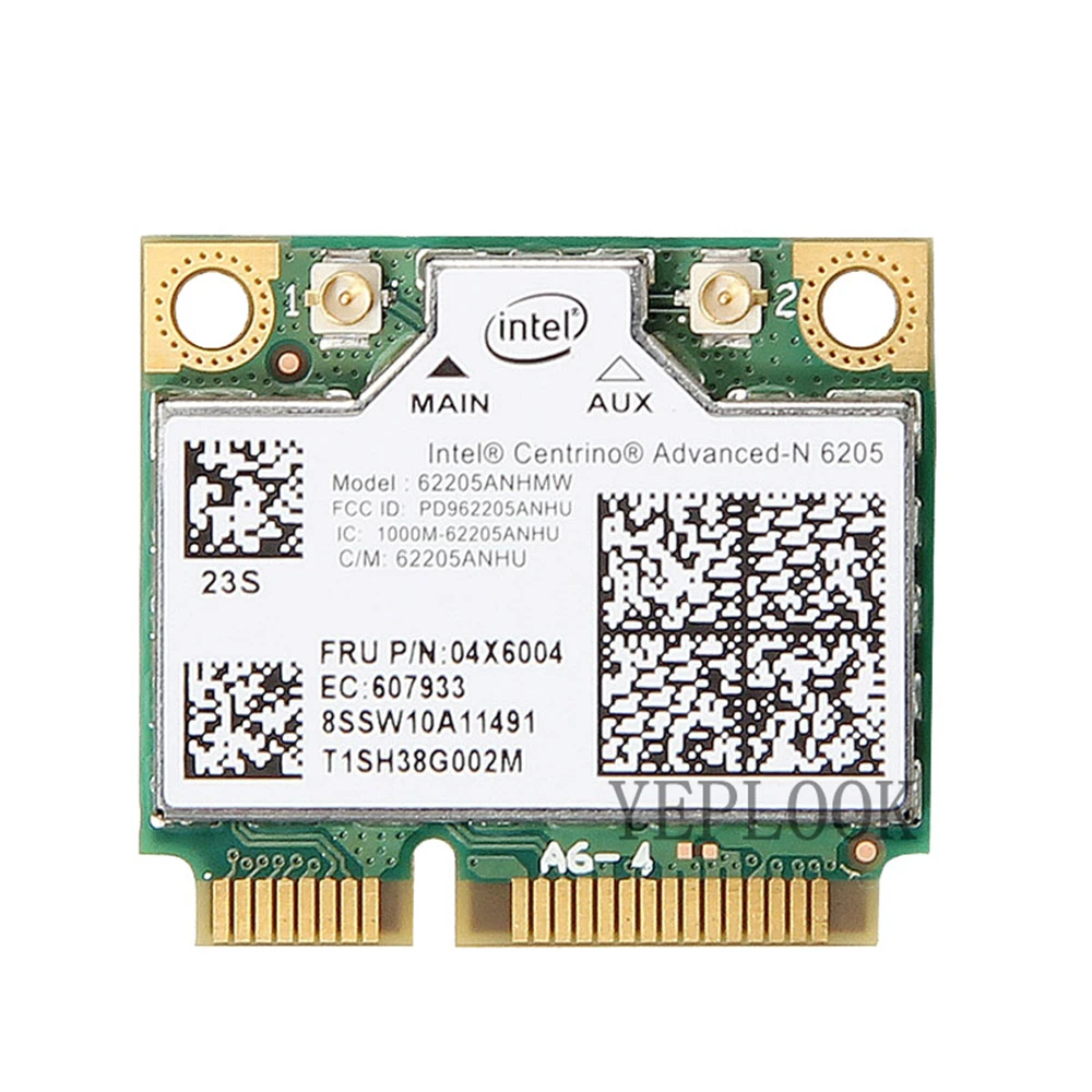 Intel-Original-WiFi-Card-6205-AN-62205ANHMW-300Mbps-Dual-Band-2-4G-5G ...