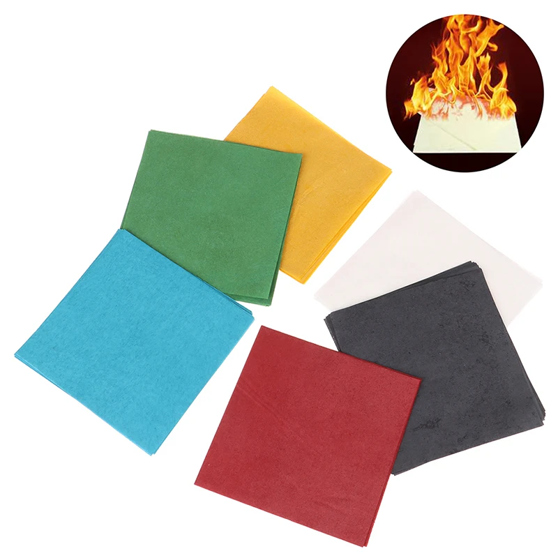 10pcs-set-Magic-Firepaper-Magic-Tricks-Stage-Street-Magic-Props-Toys-10 ...