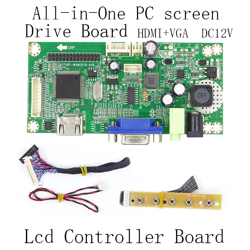 Kit-Placa-Controladora-para-Driver-de-Tela-LCD-Display-DIY-Compat-vel ...