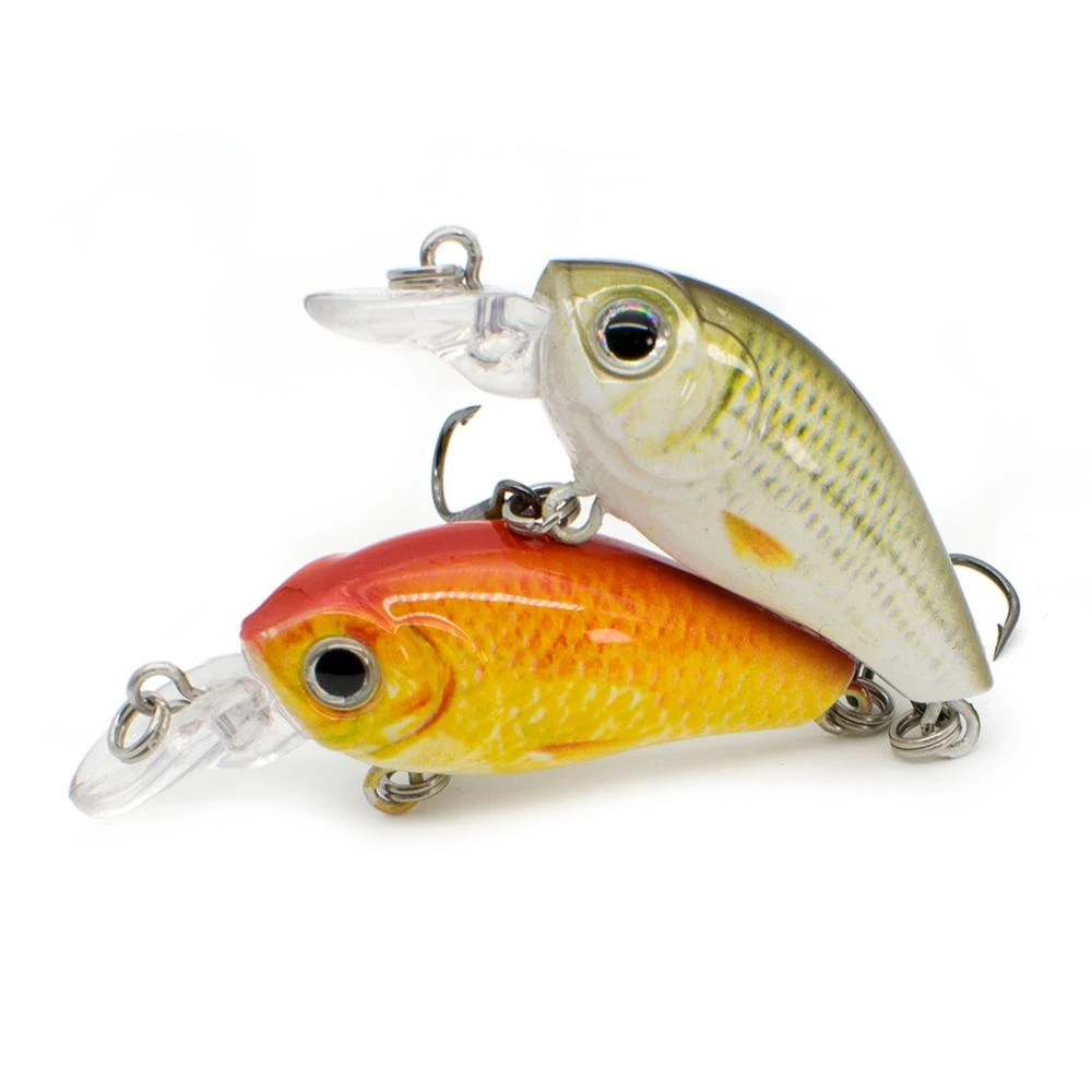 Fovonon Fishing Crankbaits 1 Pcs 4.5cm 4g Mini Crankbaits Floating ...