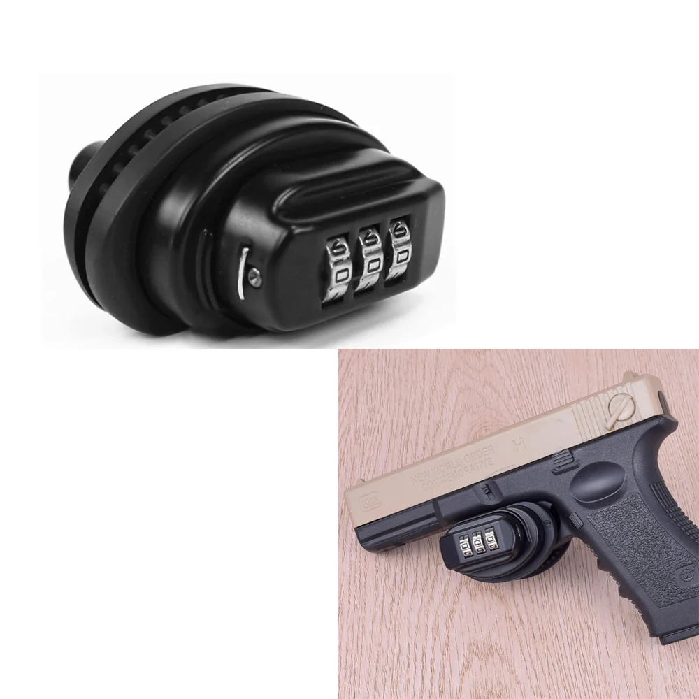 1pc-Gun-Accessories-3-Dial-Zinc-Alloy-Trigger-Password-Lock-Gun-Key-for ...
