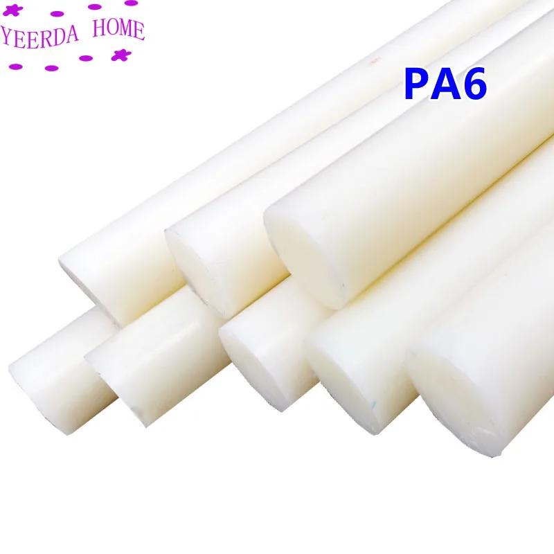 50cm-25cm-white-Polyamide-stick-PA6-pure-Nylon-rods-Wear-resistant-rod ...