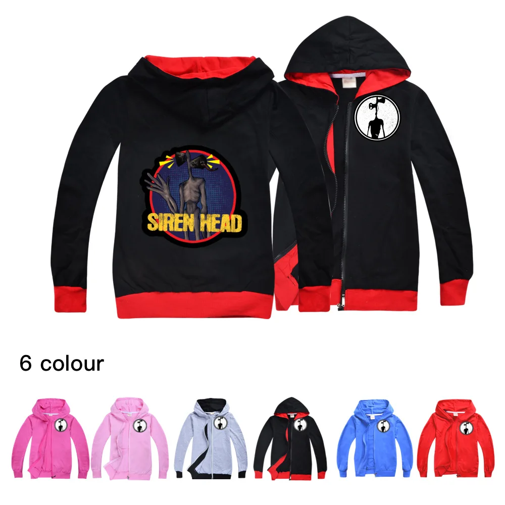 Siren Head Kids Clothes For Boys Girls Cotton Zipper Hoodies Autumn ...