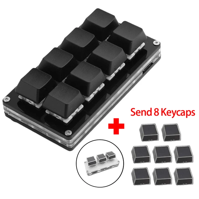 2/3/4/6/7/8/9/16 Keys Black Mini Keypad Numpad Mechanical Keyboard OSU ...