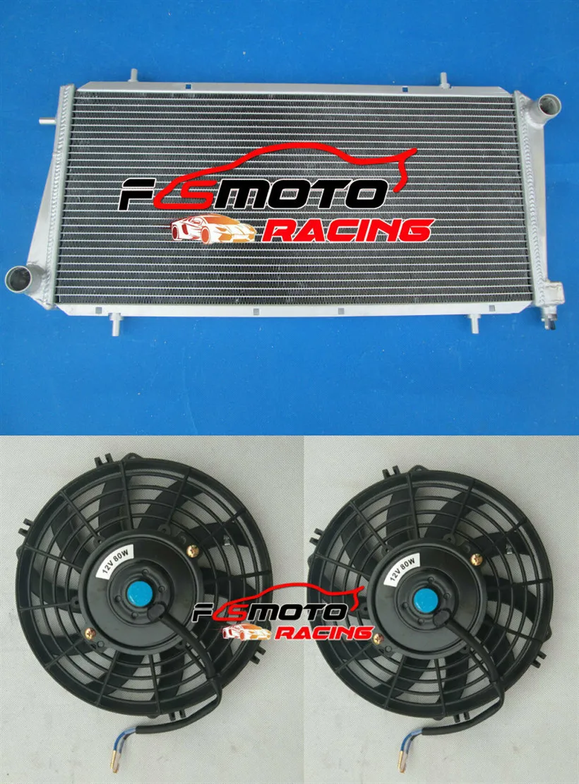All-Aluminum-Radiator-Fan-Racing-For-ROVER-MG-MGF-MG-Metro-Roadstar-16V ...