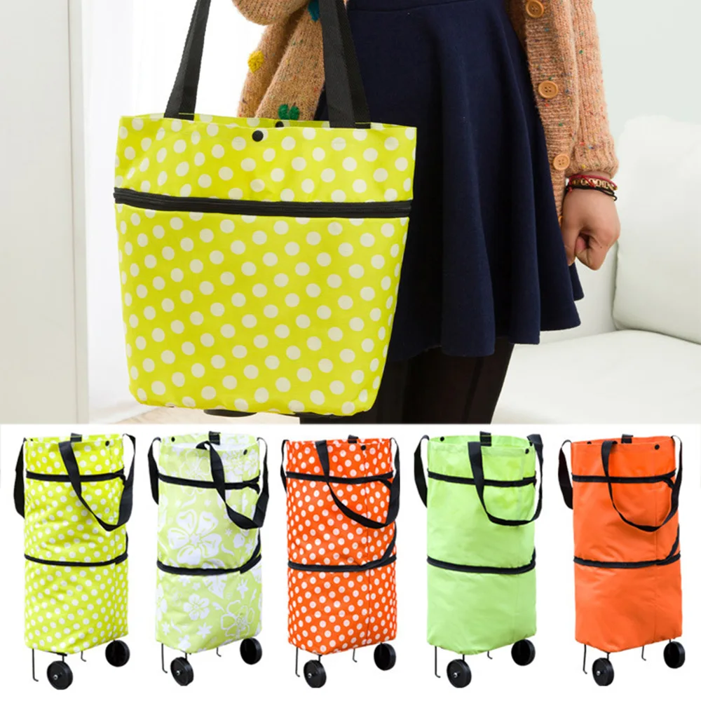 2019 Fashion Folding Home Trolley Portable Shopping Bag Trolley Bag ...