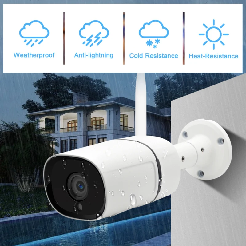 1080P WIFI IP Camera HD 2.0MP Audio Record wifi Camera Night Vision TF ...