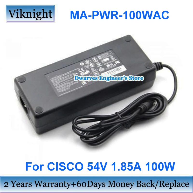 Genuine For CISCO MERAKI MX68 MX68CW Power Supply 54V 1.85A 100W MA-PWR ...