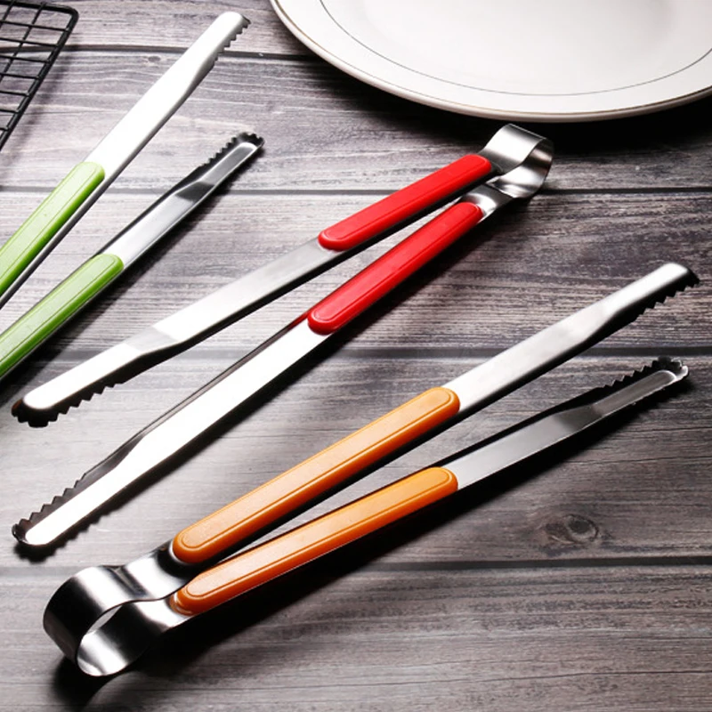 Pince cuisine,black--Pince à Barbecue en acier inoxydable, 26cm, pince ...