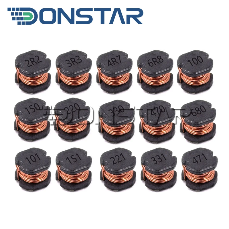 20PCS Inductor CD54 Power Inductance SMD 2.2UH 3.3UH 4.7UH 6.8UH 10UH ...