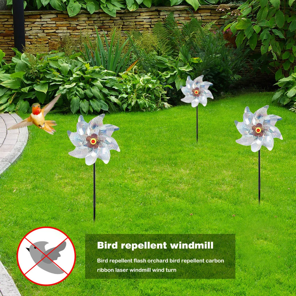 Windmill Reflector Bird Repellent, Bird Repellent Reflective ...