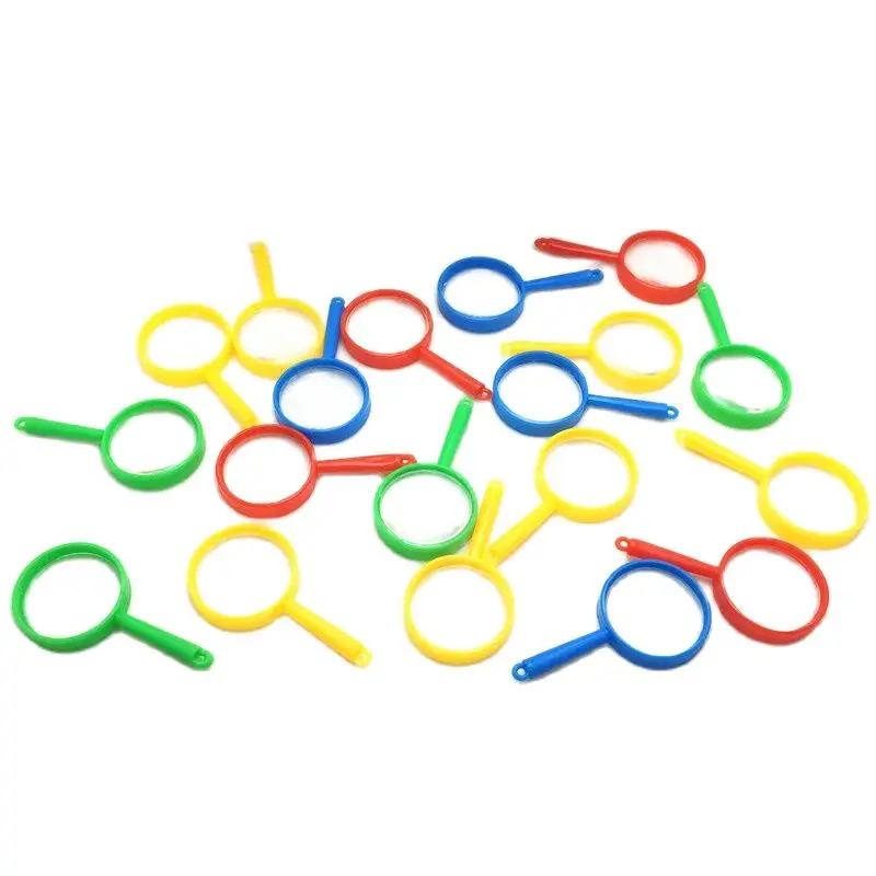 100pcs-pack-mini-small-Magnifying-glass-Toys-for-children-gift-very ...