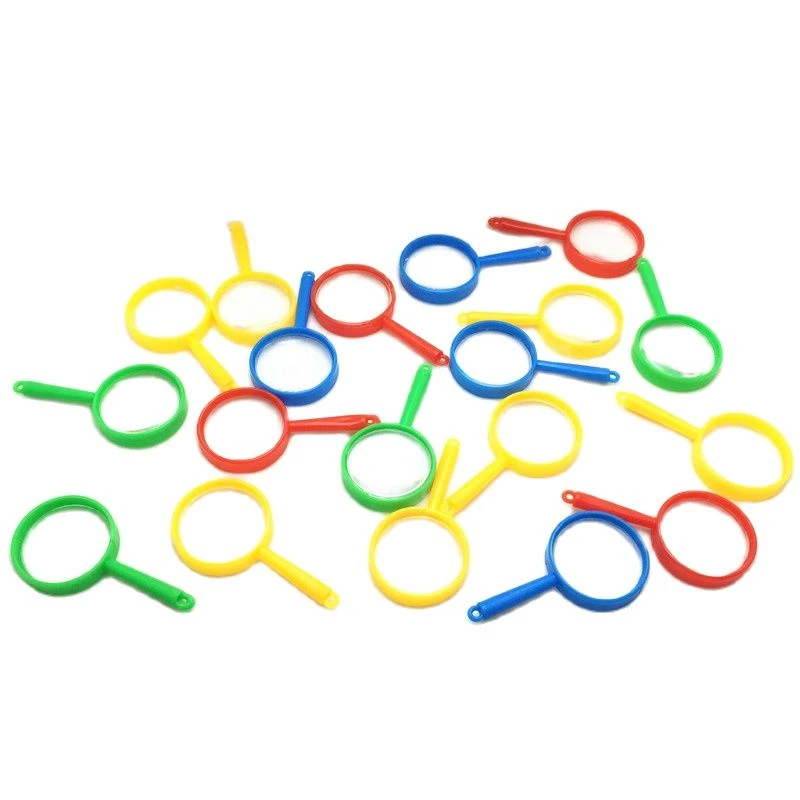 100pcs/pack Mini Small Magnifying Glass Toys For Children Gift Very ...