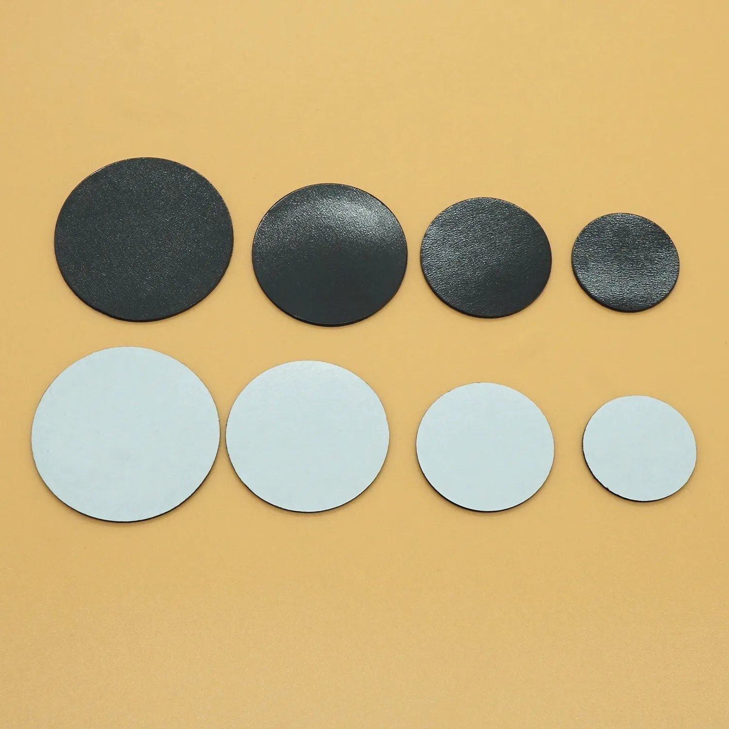 18mm 23mm 28mm 33mm 38mm Round magnet Rubber Fridge Magnetic Sticker ...
