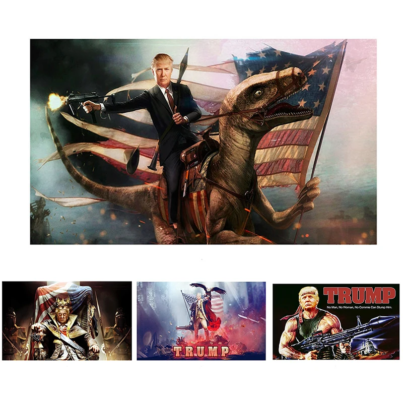 Trump 2020 Flags And Banners 5x3 Feet Keep America Great Trump Donald ...