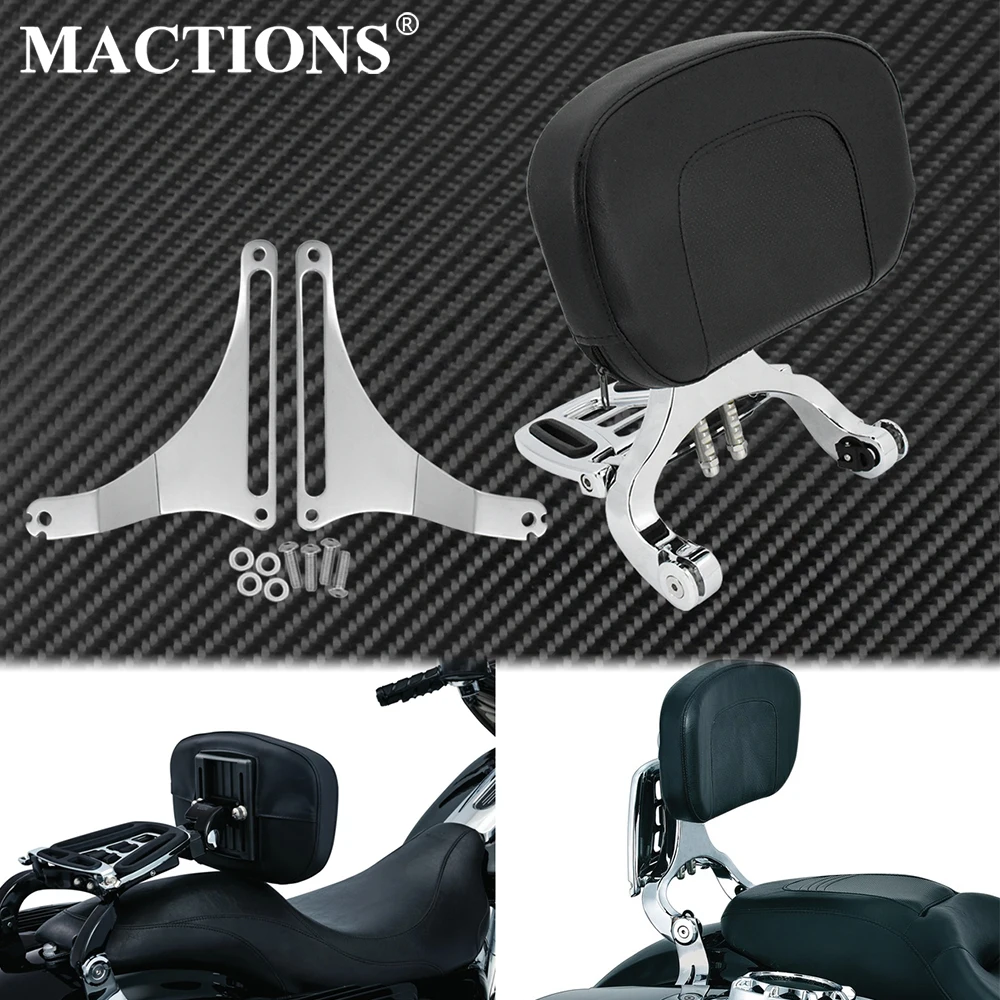 Adjustable-Motorcycle-Multi-Purpose-Driver-Passenger-Backrest-For ...