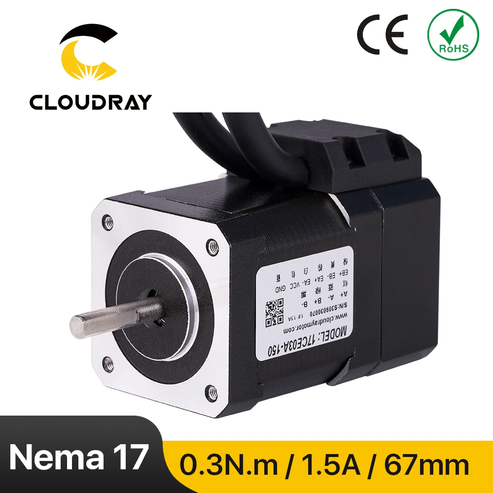 Cloudray Nema 17 Stepper Motor 0.3n.m 1.5a Closed Loop Stepper Servo ...