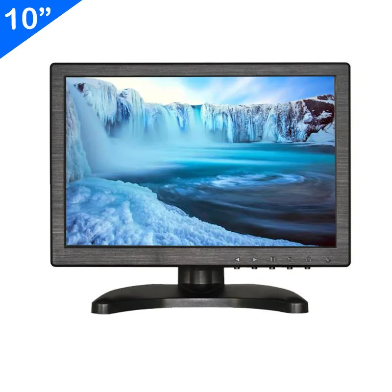 Zhixianda 10 Inch 1280x800 Car Cctv Dvr Microscope Lcd Monitor With Bnc ...