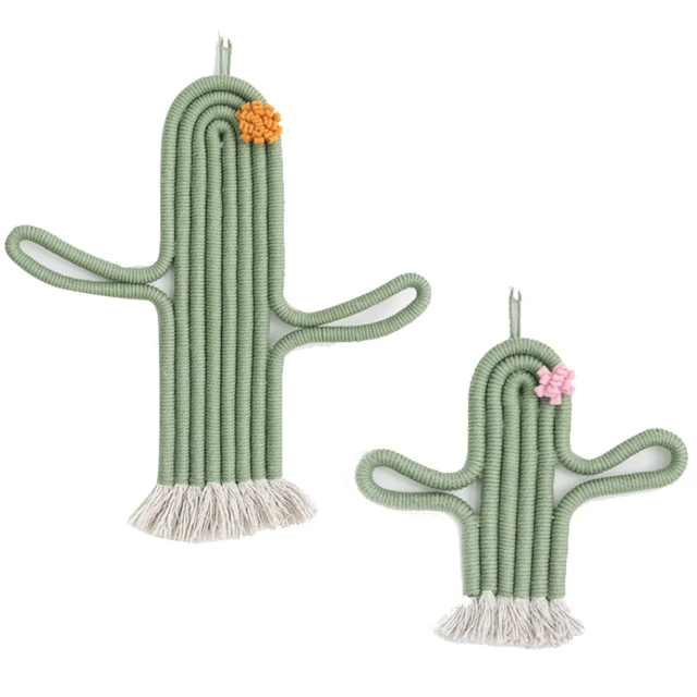 Cactus Macrame Wall Hanging | Macrame-design.com